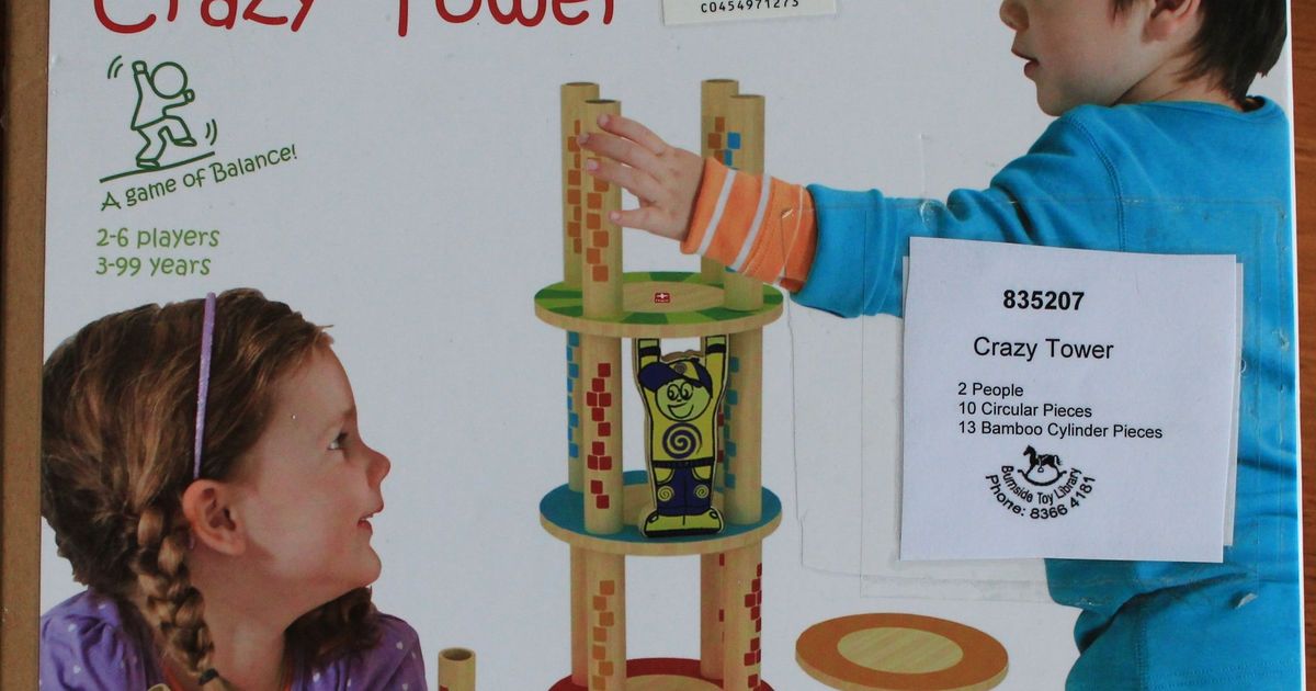 Crazy Tower | Board Game | BoardGameGeek