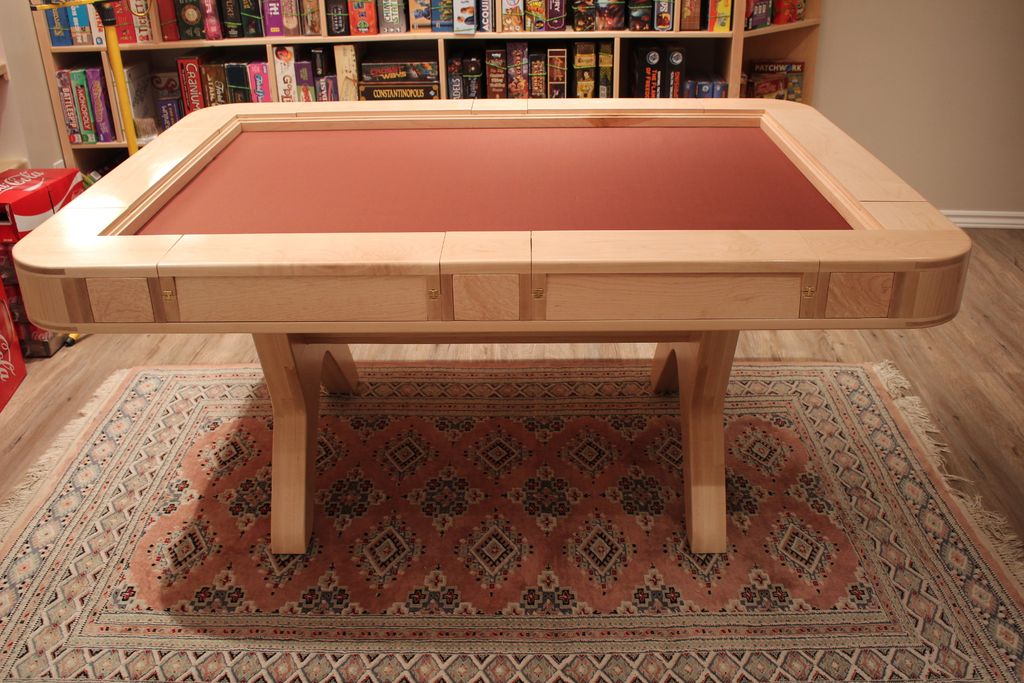 Wade Through My Babble about Designing and Building a Games Table
