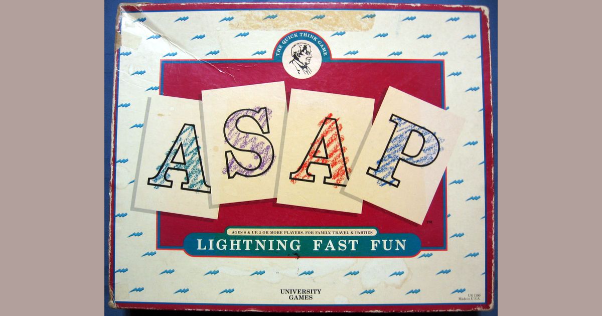ASAP | Board Game | BoardGameGeek