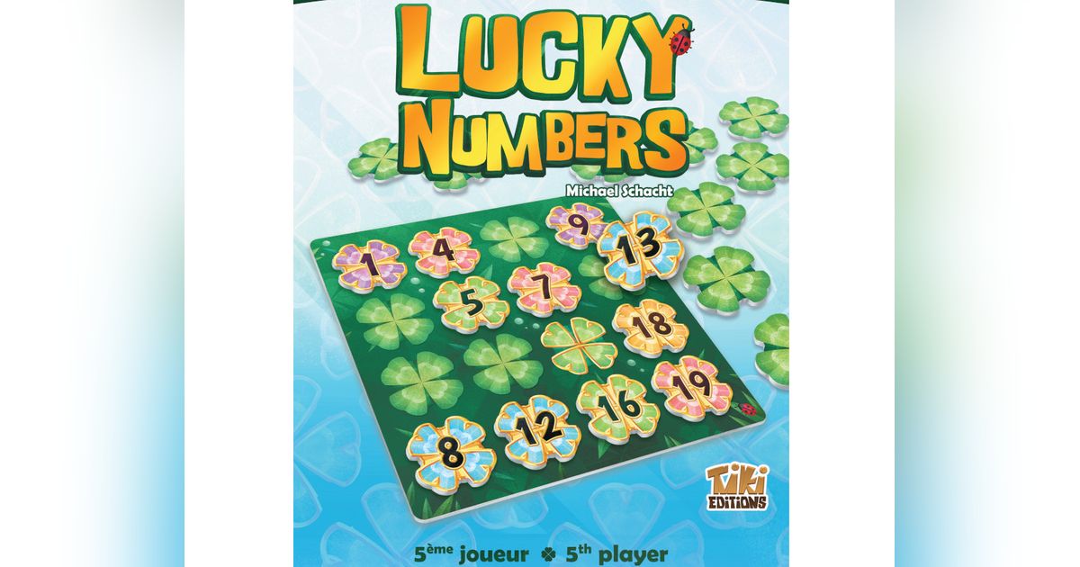 Lucky Numbers: 5th Player Expansion | Board Game | BoardGameGeek