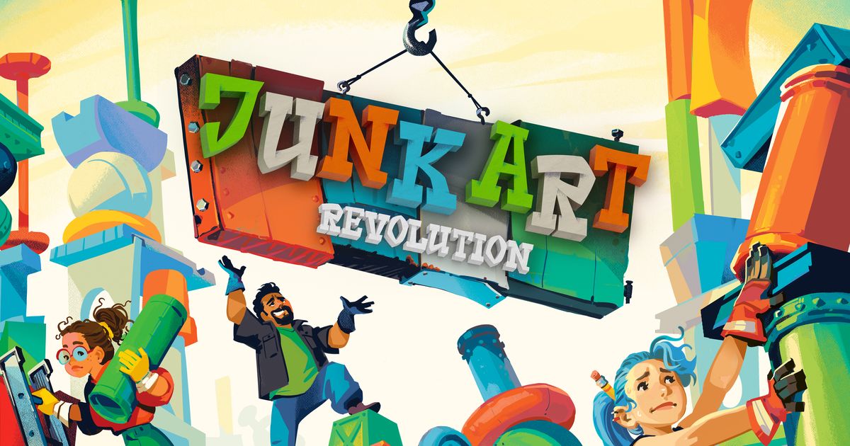 Junk Art Revolution | Board Game | BoardGameGeek