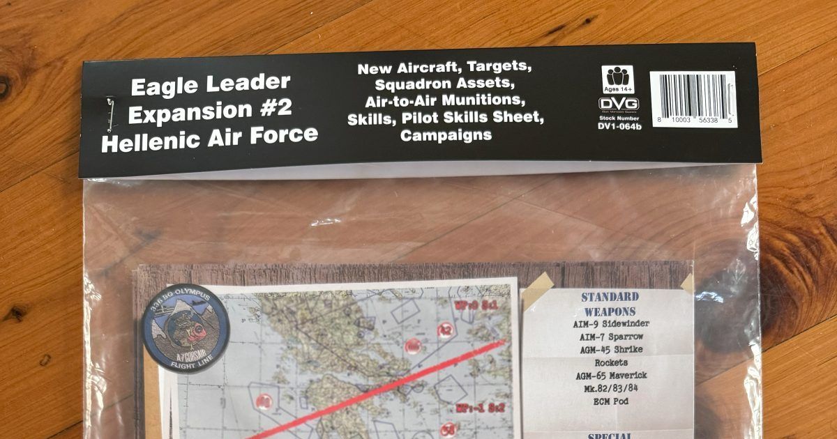 Eagle Leader: Expansion #2 – Hellenic Air Force | Board Game ...