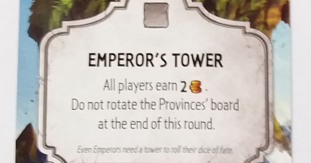 Age of Rome: Emperor's Tower Promo Card | Board Game | BoardGameGeek