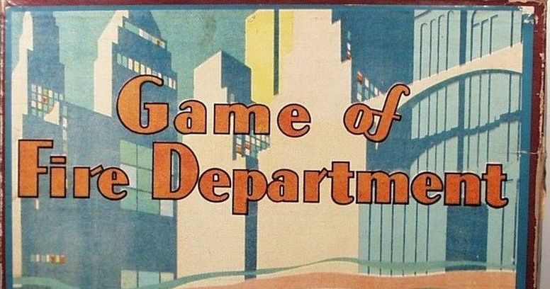 Game of Fire Department | Board Game | BoardGameGeek