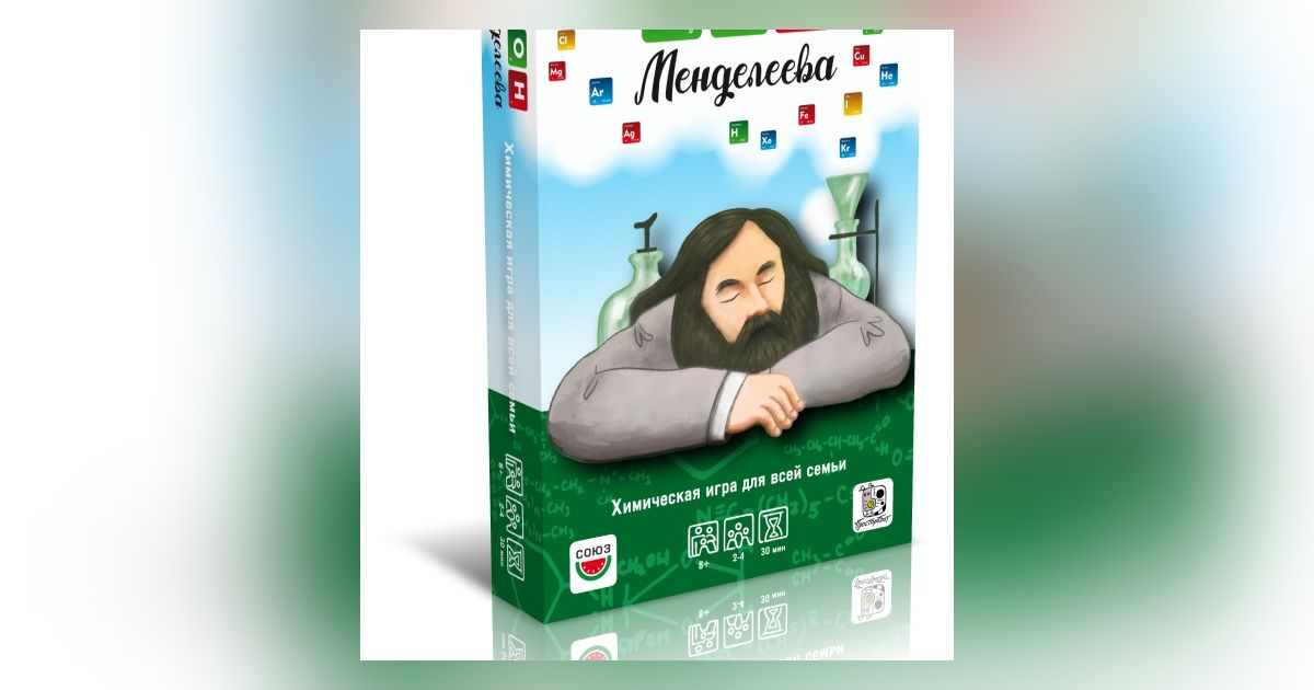 Сон Менделеева (Mendeleev's Dream) | Board Game | BoardGameGeek
