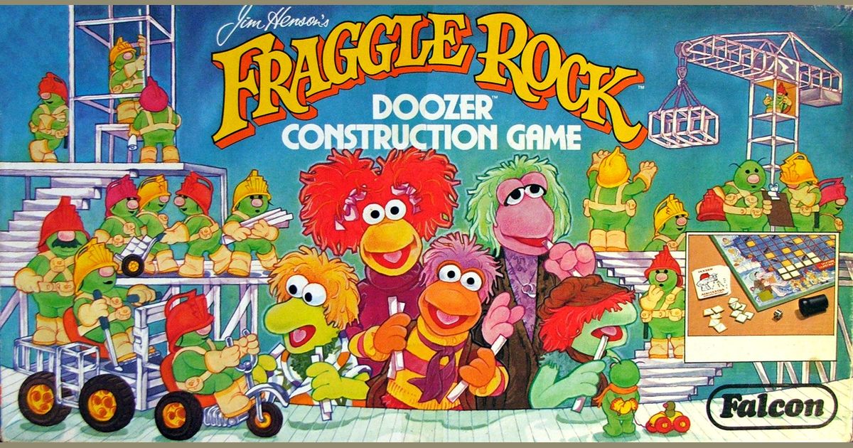 Fraggle Rock Doozer Construction Game | Board Game | BoardGameGeek