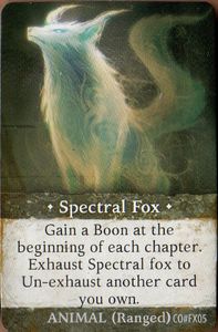 Folklore: The Affliction – Spectral Fox Promo Card | Board Game ...