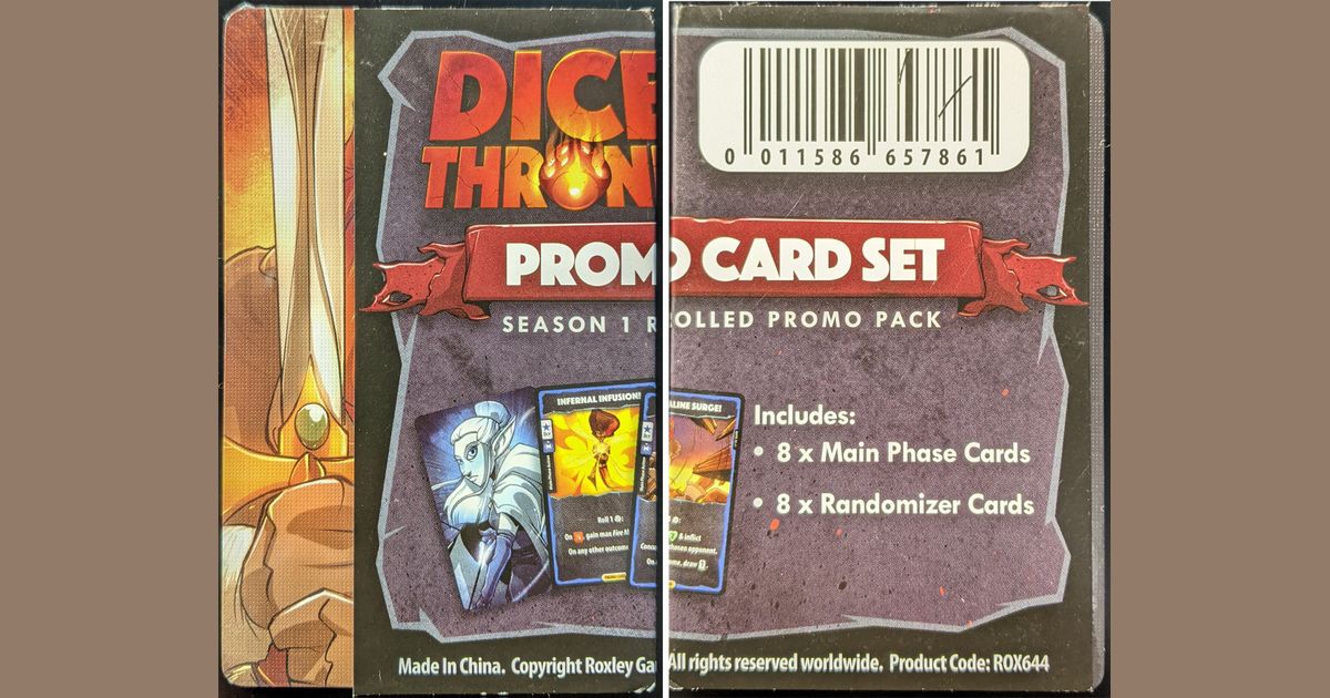 How does the new "Wild Card" promo card work? | Dice Throne: Promo Card ...