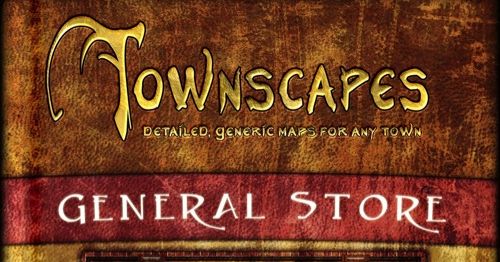 Townscapes: General Store Map | RPG Item | RPGGeek
