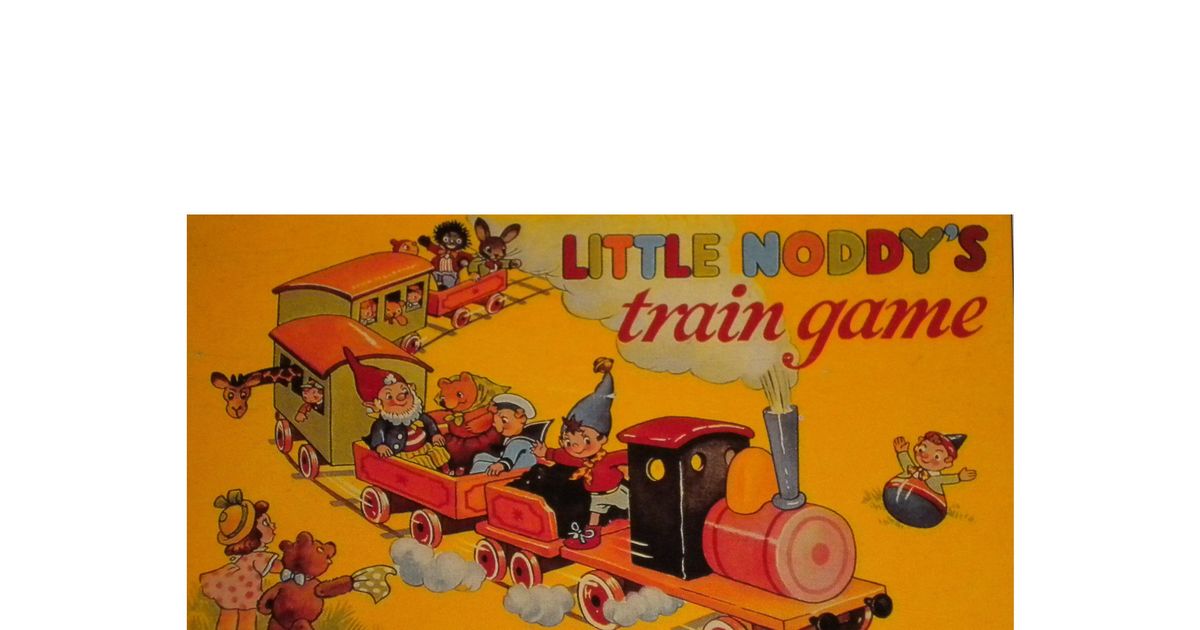 Little Noddy's Train Game | Board Game | BoardGameGeek