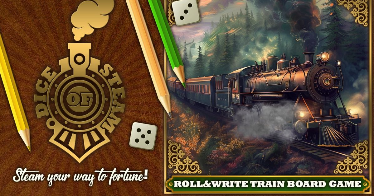 Dice of Steam | Board Game | BoardGameGeek
