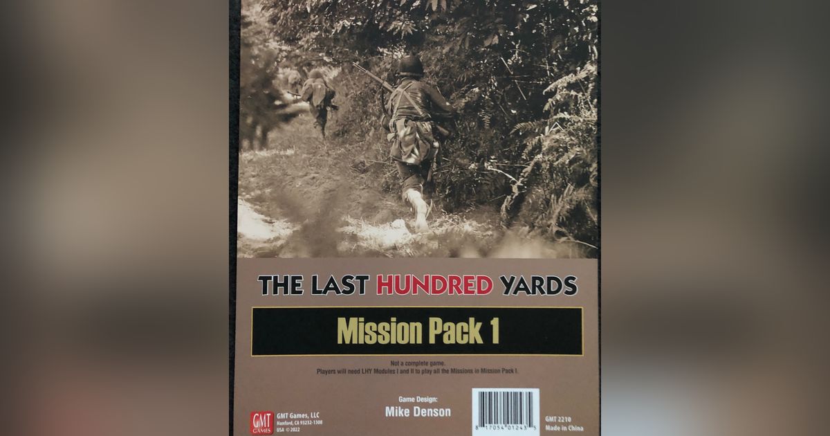 The Last Hundred Yards: Mission Pack 1 | Board Game | BoardGameGeek