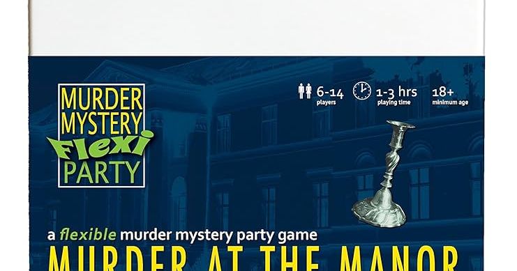 Murder Mystery Party: Murder at the Manor | Board Game | BoardGameGeek