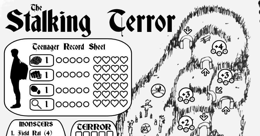 The Stalking Terror | Board Game | BoardGameGeek