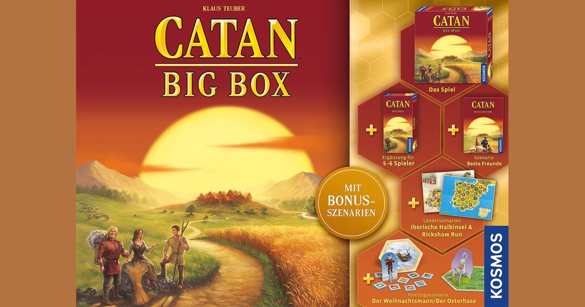Is there an English rules book? | CATAN: Big Box