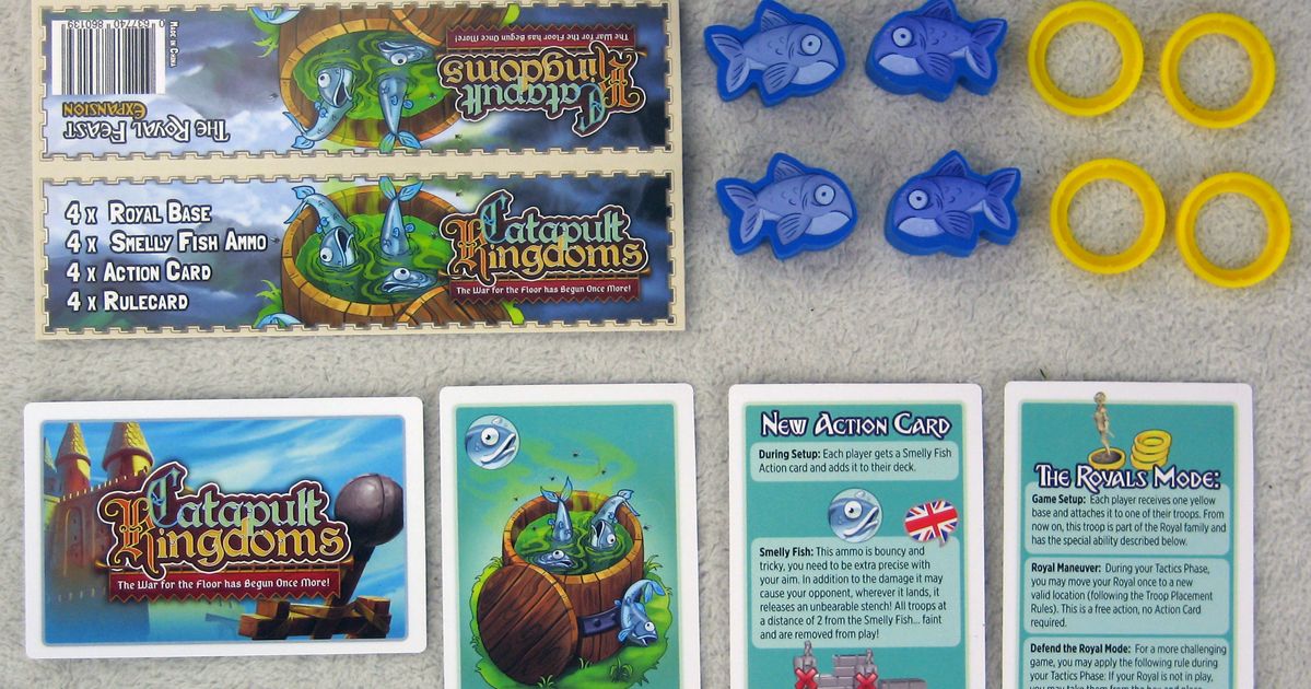 Catapult Feud: The Royal Feast Expansion | Board Game | BoardGameGeek