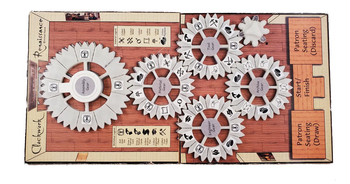 Clockwork Renaissance | Board Game | BoardGameGeek