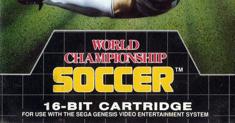 World Championship Soccer | Video Game | VideoGameGeek