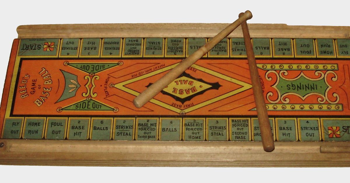 Reed's Game of Base Ball | Board Game | BoardGameGeek