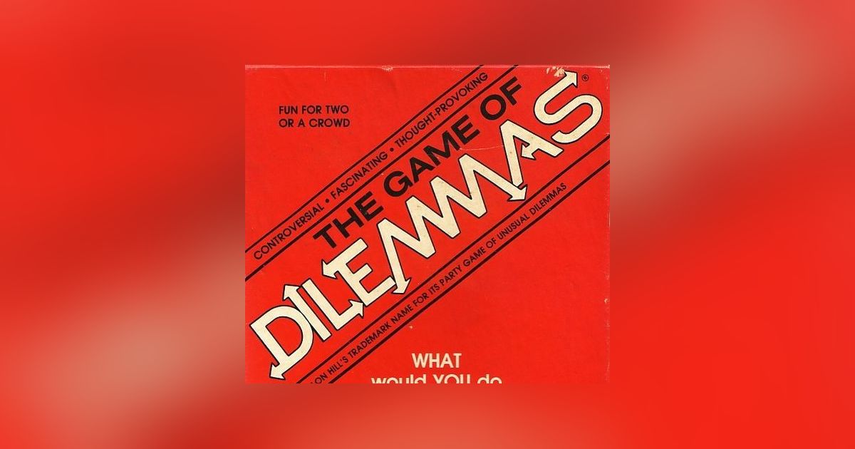 Dilemmas | Board Game | BoardGameGeek