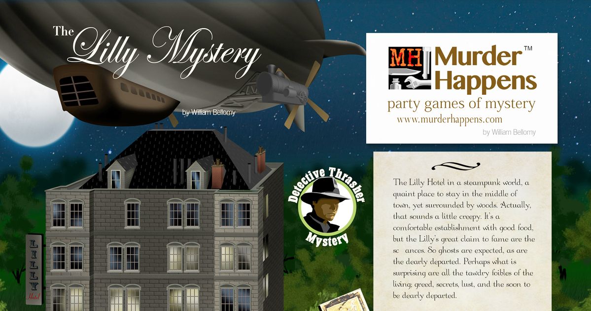 Murder Happens: The Lilly Mystery | Board Game | BoardGameGeek