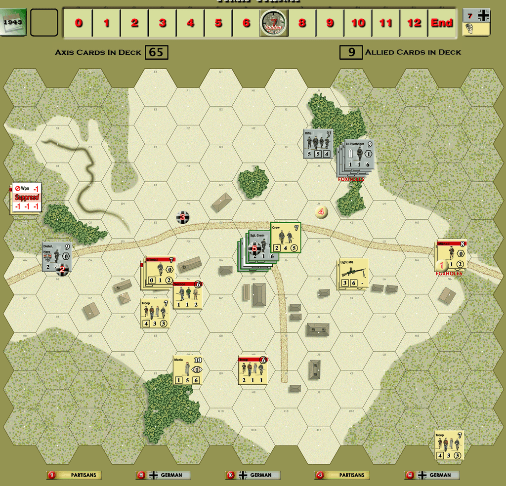 Combat Commander Ladder Results | Combat Commander Vassal Tournament Guild