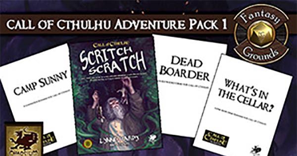 Call of Cthulhu Adventure Pack 1 | RPG Item | RPGGeek