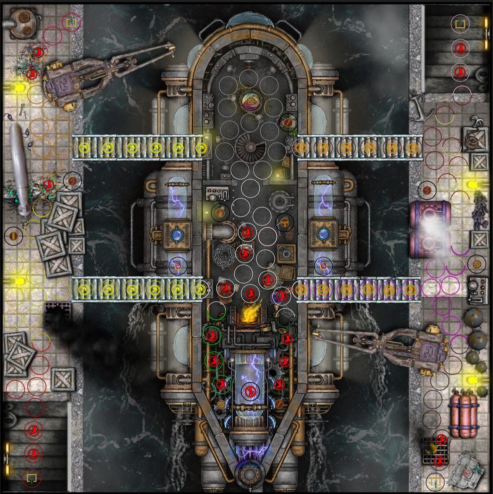 Submarine Base Map Prototype | Tannhäuser