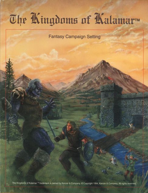 The Kingdoms of Kalamar | RPG Item | RPGGeek