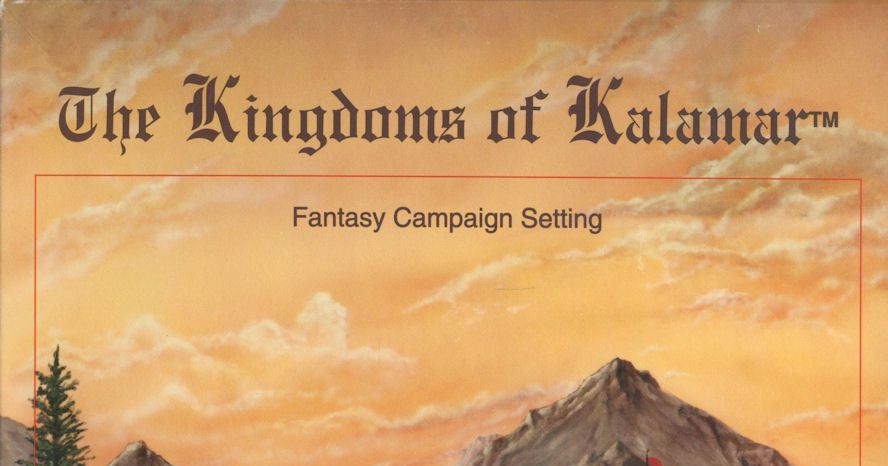The Kingdoms of Kalamar | RPG Item | RPGGeek