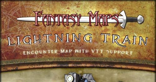Fantasy Maps: Lightning Train Map Pack | RPG Item | RPGGeek