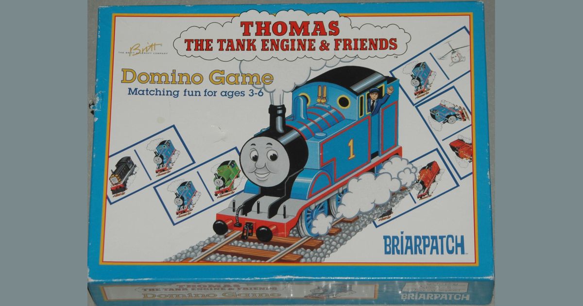 Thomas the Tank Engine & Friends Domino Game | Board Game | BoardGameGeek