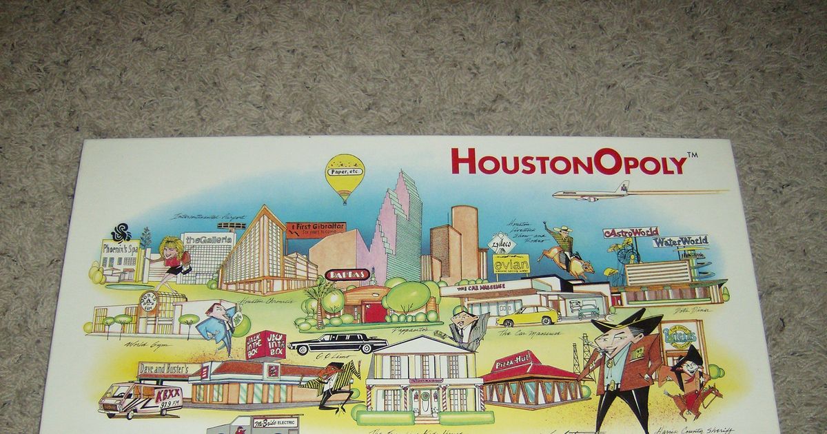 HoustonOpoly | Board Game | BoardGameGeek