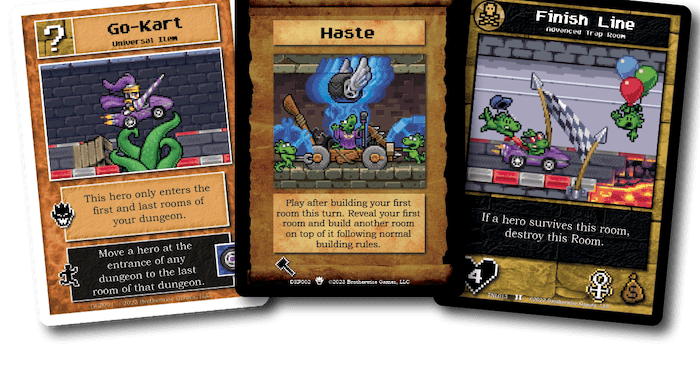 Boss Monster: Dungeon Kart Promo Cards | Board Game | BoardGameGeek
