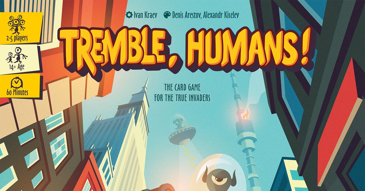 Tremble, Humans! Card Game | Board Game | BoardGameGeek