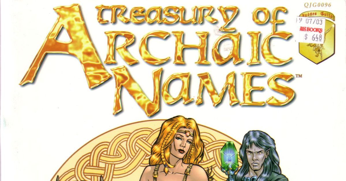 Treasury of Archaic Names | RPG Item | RPGGeek
