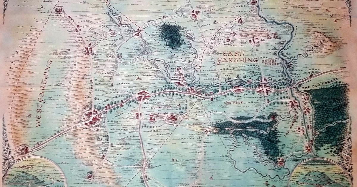 Map Of The Shire