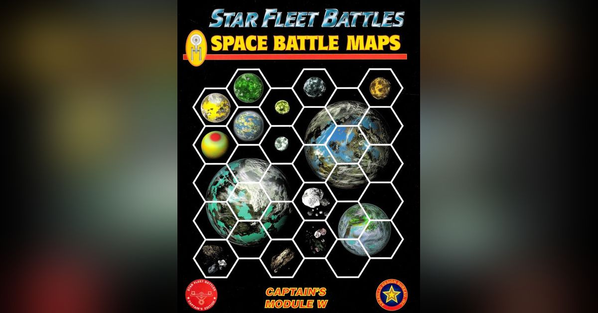 Star Fleet Battles: Module W – Space Battle Maps | Board Game ...
