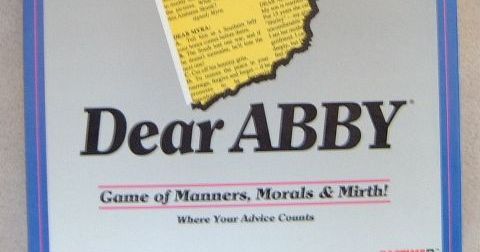 Dear Abby | Board Game | BoardGameGeek