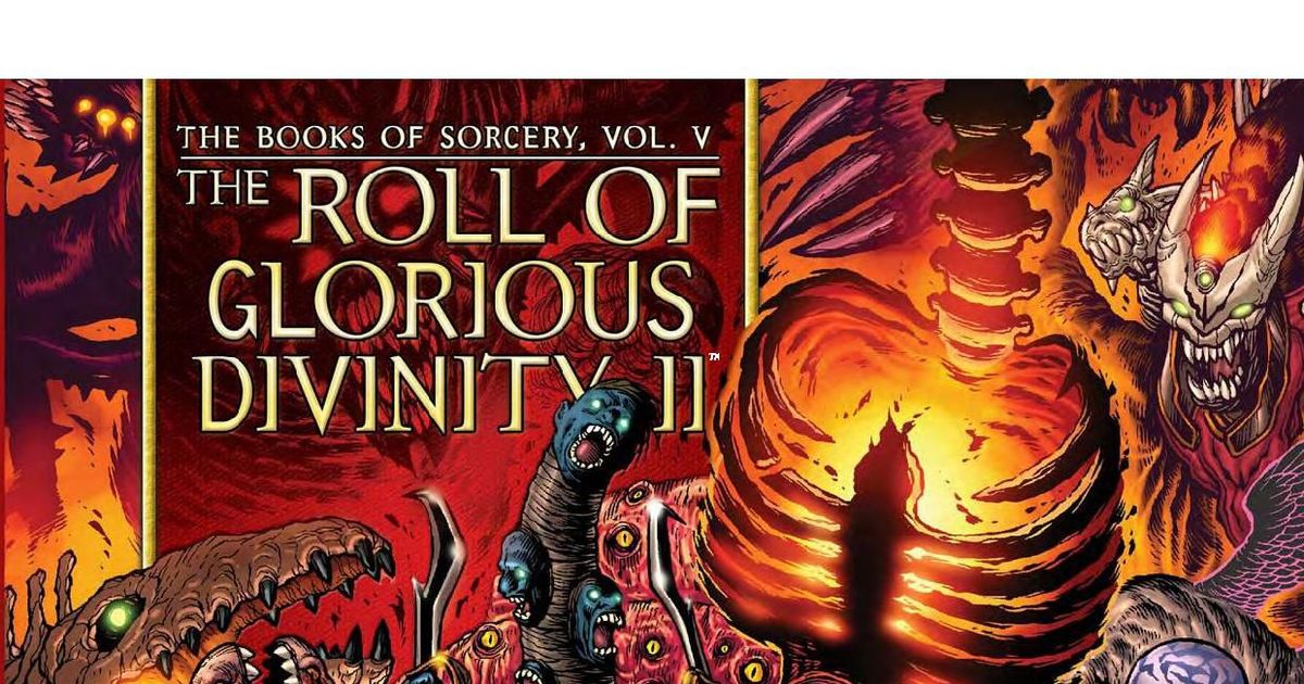 The Books of Sorcery, Vol. V: The Roll Of Glorious Divinity II | RPG Item | RPGGeek