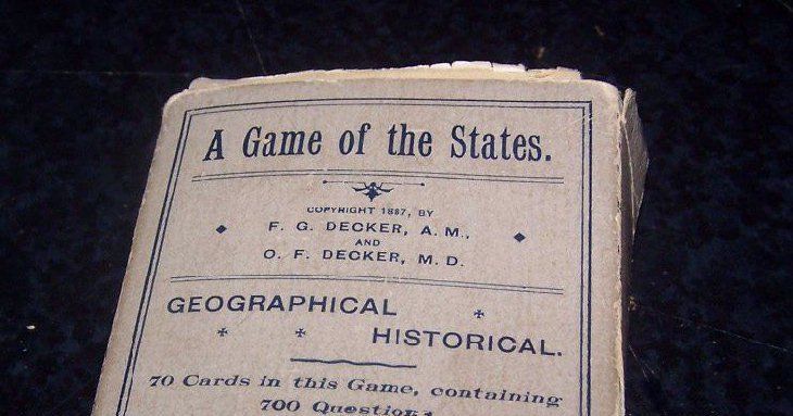 A Game of the States | Board Game | BoardGameGeek