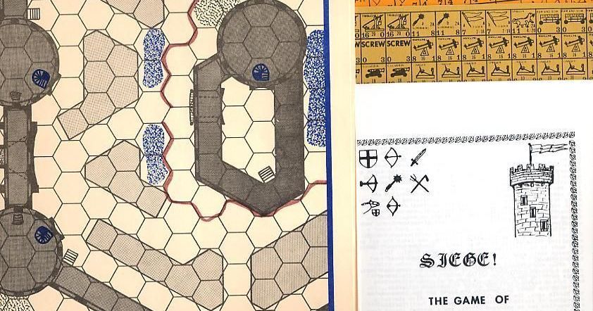 Siege!: The Game of Siege Warfare, 50 AD-1400 AD | Board Game ...