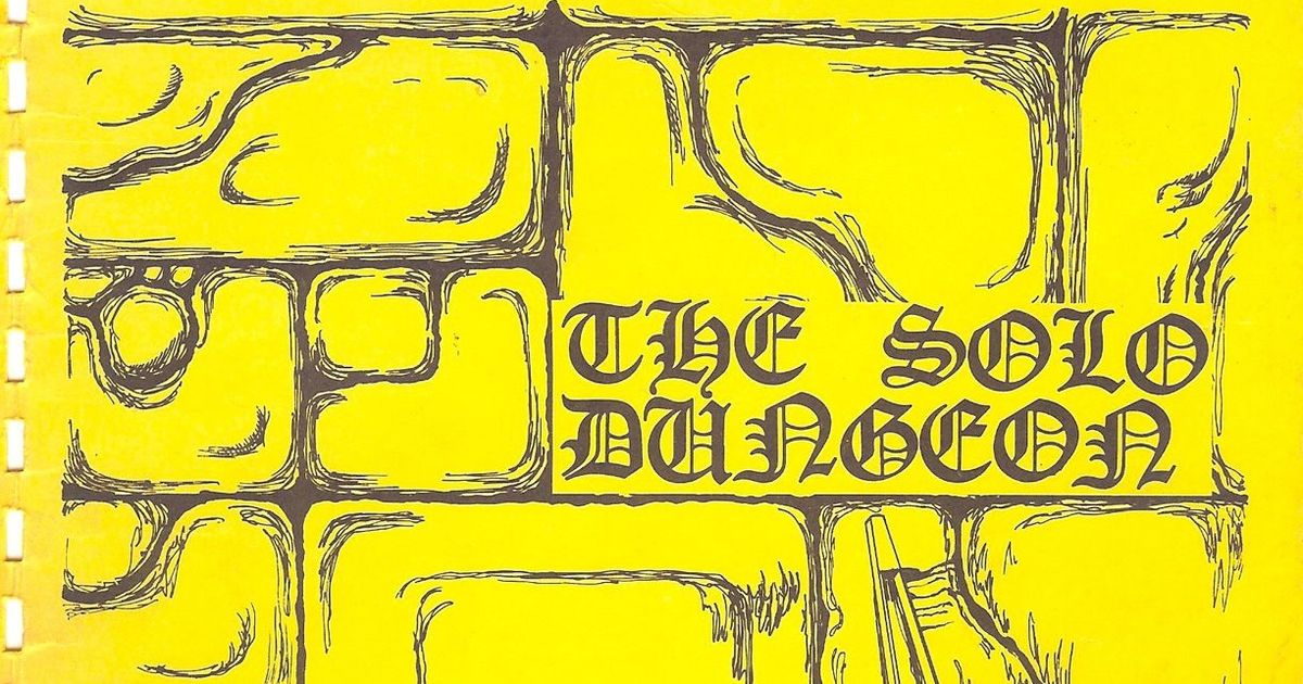 The Solo Dungeon | RPG Item | BoardGameGeek