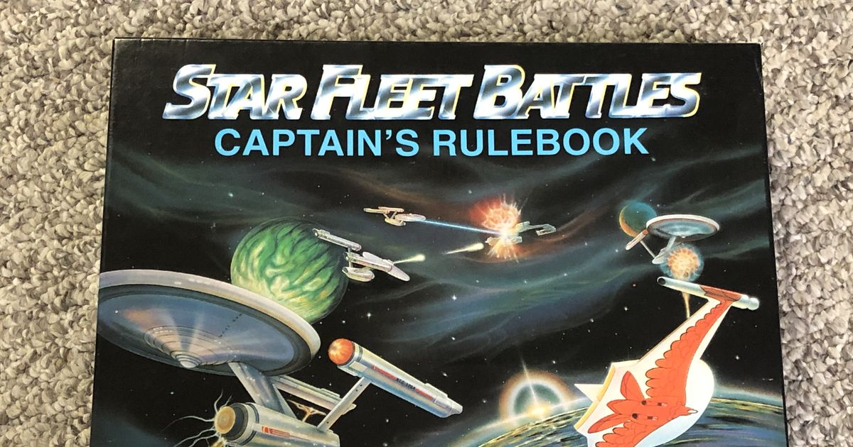 Star Fleet Battles: Captain's Rulebook | Board Game | BoardGameGeek