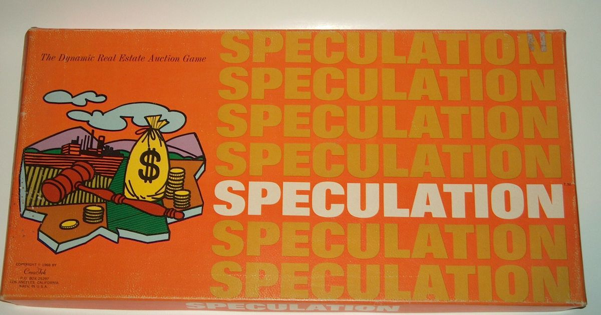 Speculation: The Dynamic Real Estate Auction Game | Board Game ...