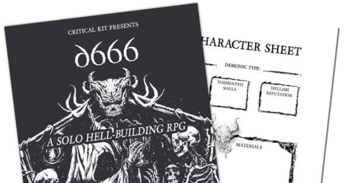 d666 - A Solo Hell-Building RPG | RPG Item | BoardGameGeek