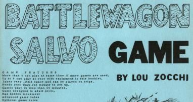 Battlewagon Salvo | Board Game | BoardGameGeek