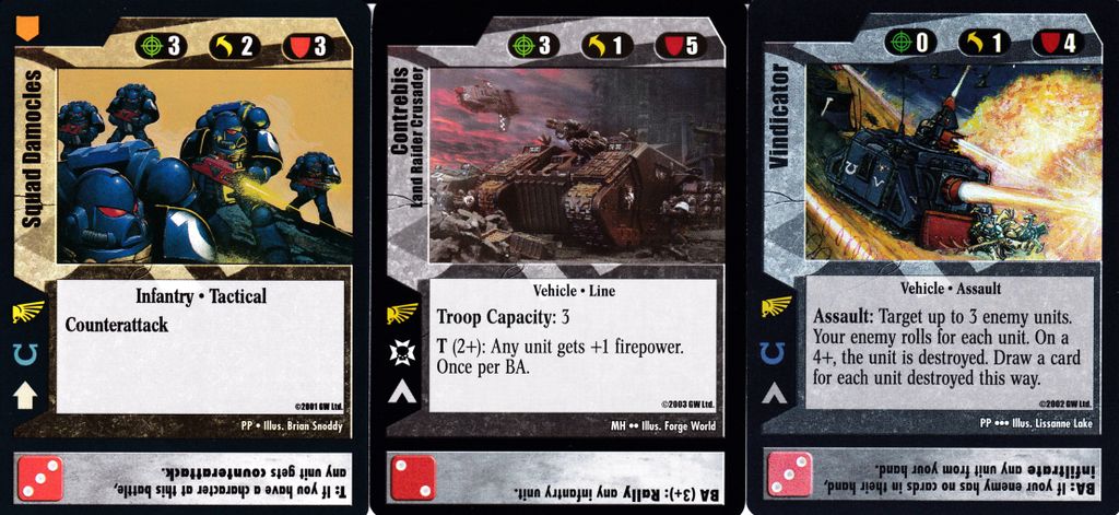 Analysis: Space Marine Fleet Cards | Warhammer 40,000 Collectible Card Game
