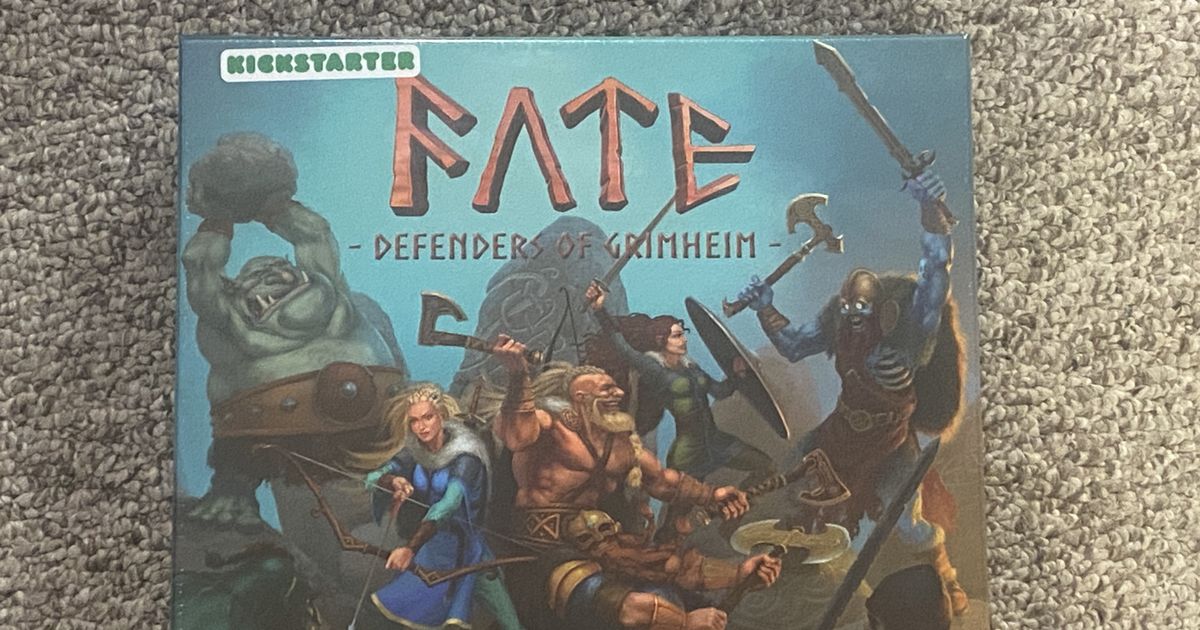 Fate: Defenders of Grimheim (Kickstarter Edition) | Board Game ...