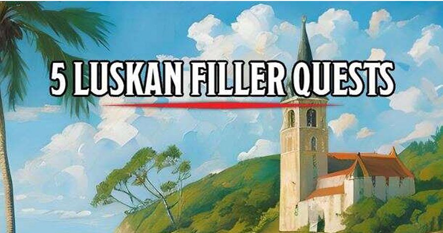 5 Luskan Filler Quests | RPG Item | RPGGeek